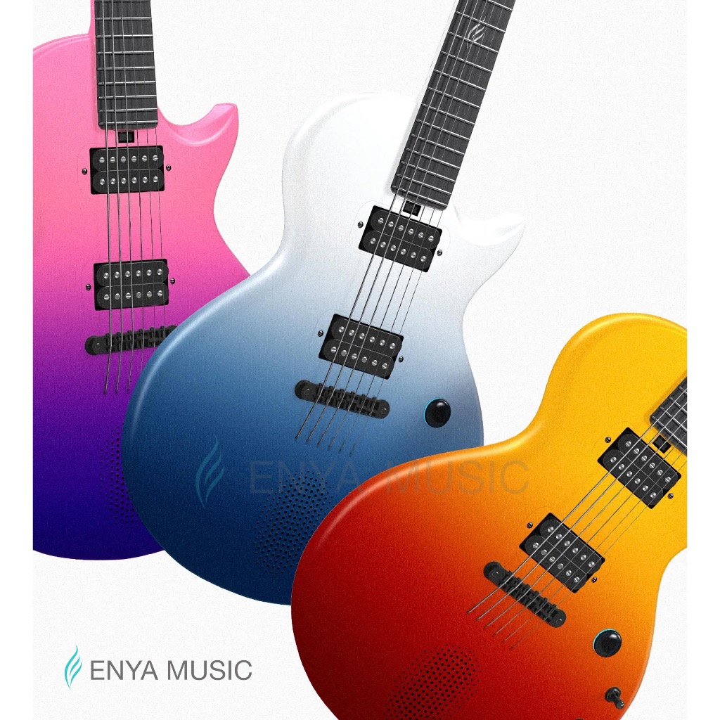 (รับประกันศูนร์ไทย)สีพิเศษENYA Nova Go Sonic Smart Electric Guitar สมาทกีต้าร์จากENYA MUSIC ...