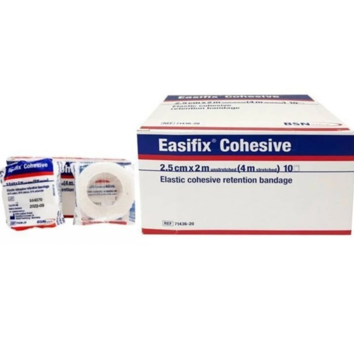 Easifix cohesive stretched อิซีฟิกซ์ โคฮีสีฟ ผ้ายืด ปิดแผล / ผ้าพันแผล ...