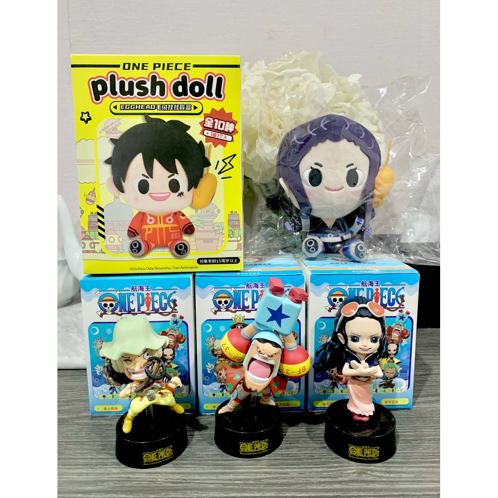 พร้อมส่ง ของแท้💯One Piece Fishman Island(ตัวRobin,Usopp,Franky)เช็คตัว ...
