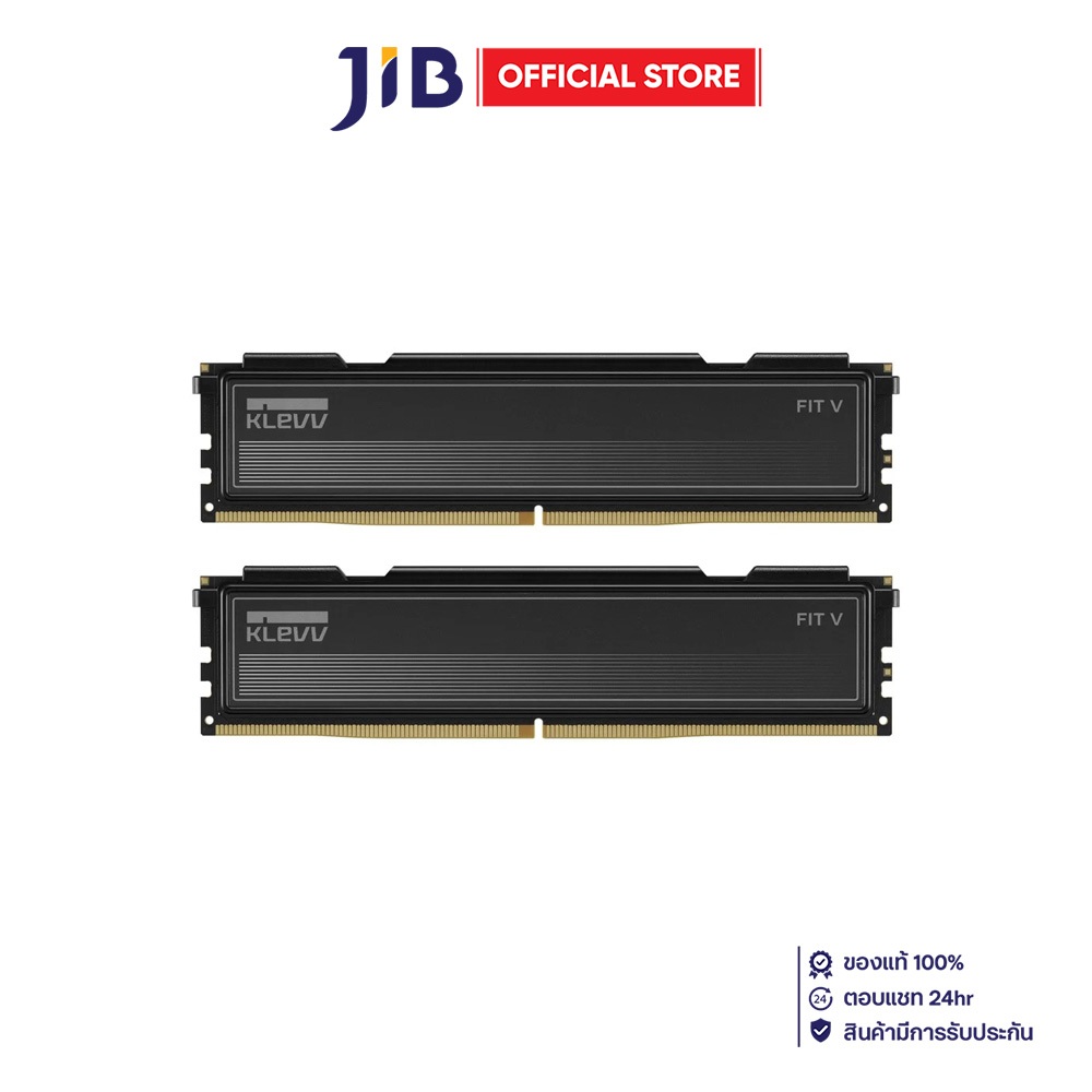 32GB (16GBx2) DDR5 5600MHz RAM (หน่วยความจำ) KLEVV FIT V AMD EXPO ...