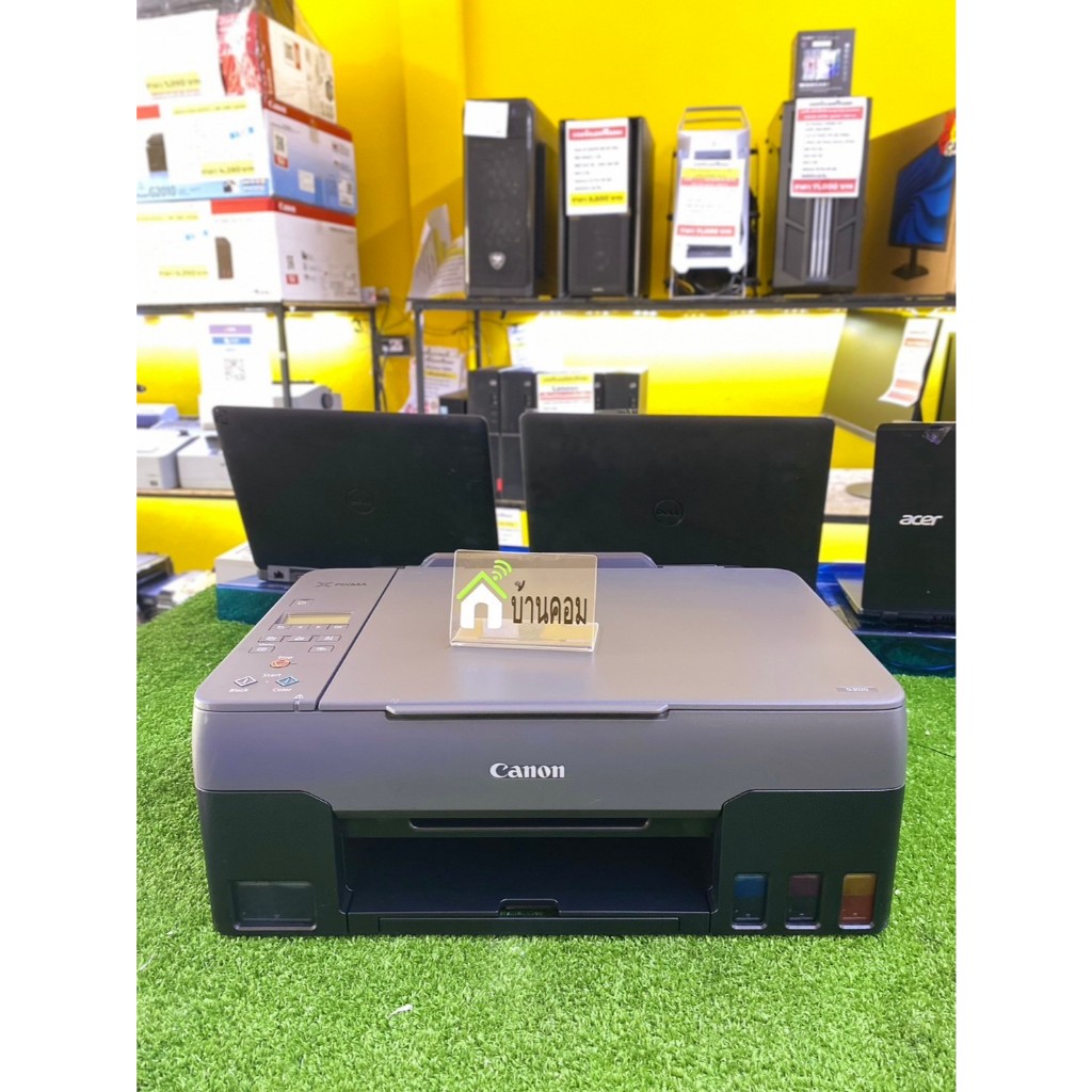 ปริ้นเตอร์ Ink (All-in-one) CANON PIXMA G3020 + Ink Tank มือสองสวยๆ ...