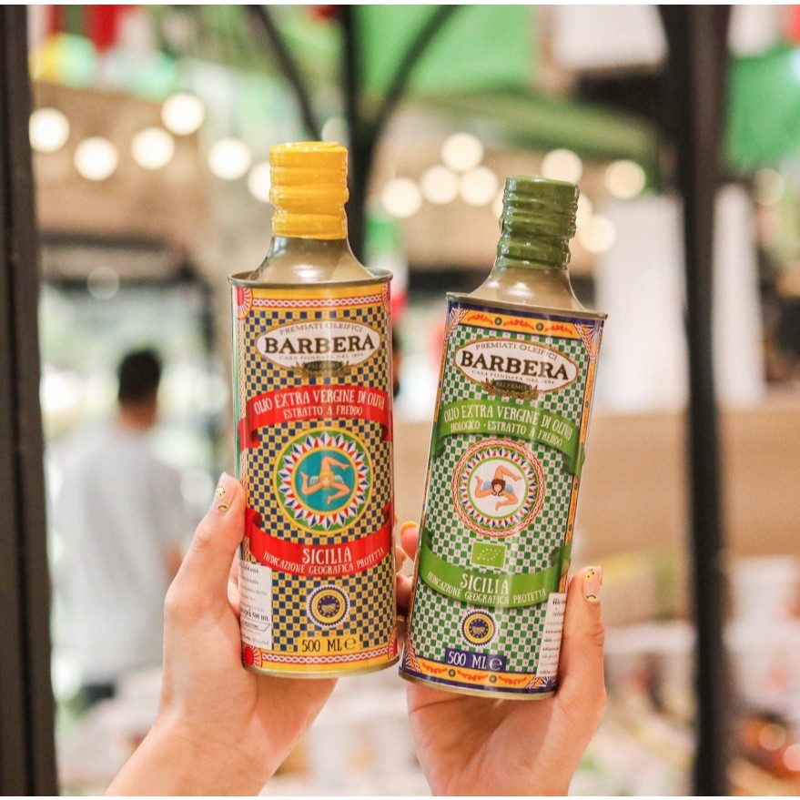 บาร์เบรา ซิซีเลีย Barbera น้ำมันมะกอก extra virgin ทำอาหาร 500มล. - Barbera IGP Sicilia Extra ...