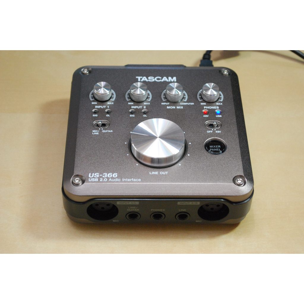 ซาวด์การ์ด TASCAM US-366 DSP AUDIO INTERFACE 192khZ | Shopee Thailand