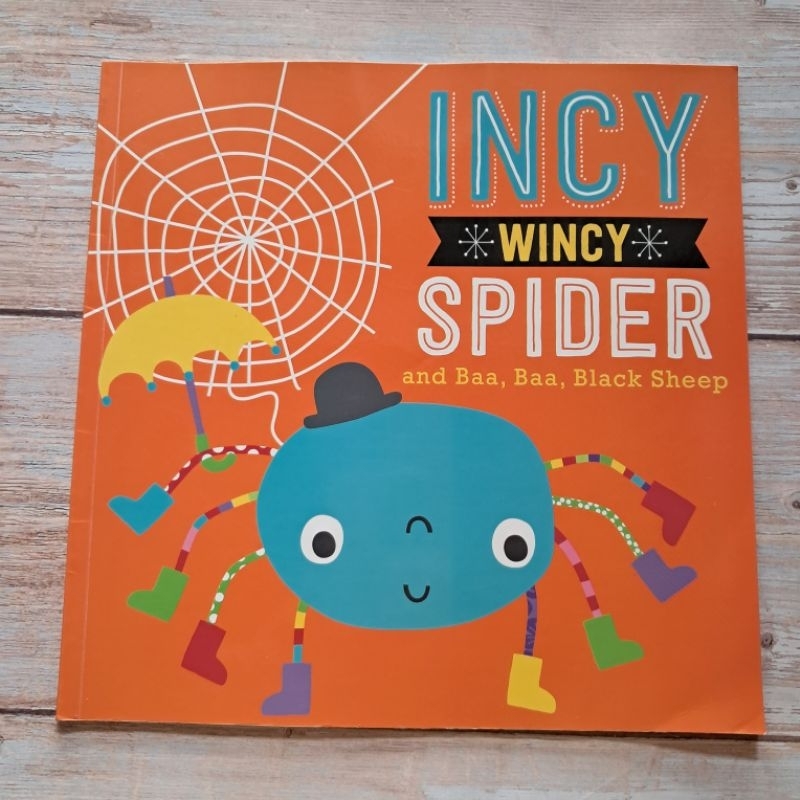 (นิทานมือสอง)Spider and Baa, Baa, Black Sheep. | Shopee Thailand