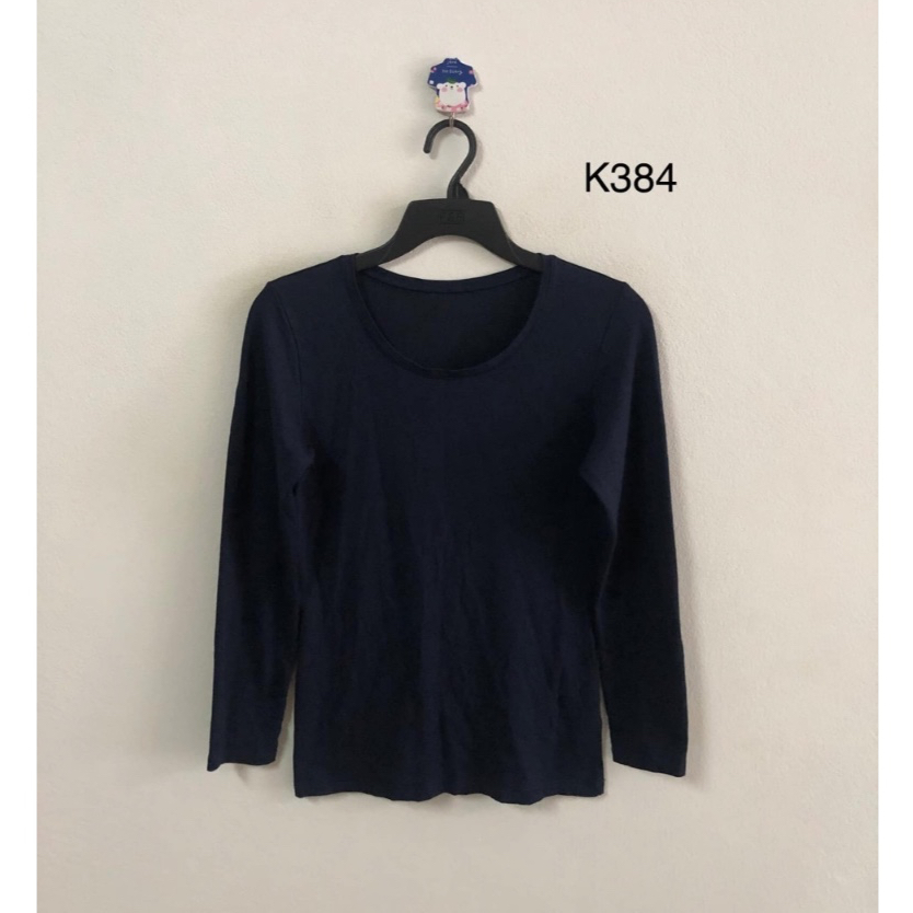 L(ญ) Heattech Extra Warm (K384) แบรนด์ uniqlo ยูนิโคล่ | Shopee Thailand