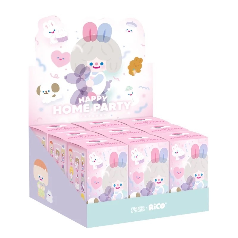 🔥แท้💯 กล่องสุ่ม Finding Unicorn RiCO Happy Home Party Series Blind Box ...