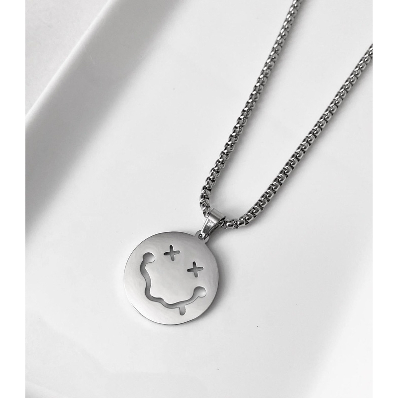 สร้อยสแตนเลส cross smile 179- พร้อมกล่อง | Shopee Thailand