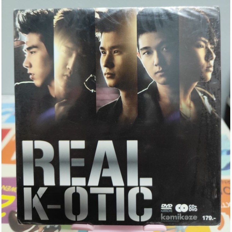 (CD+DVD) : K-Otic อัลบั้ม Real (มือ1) | Shopee Thailand