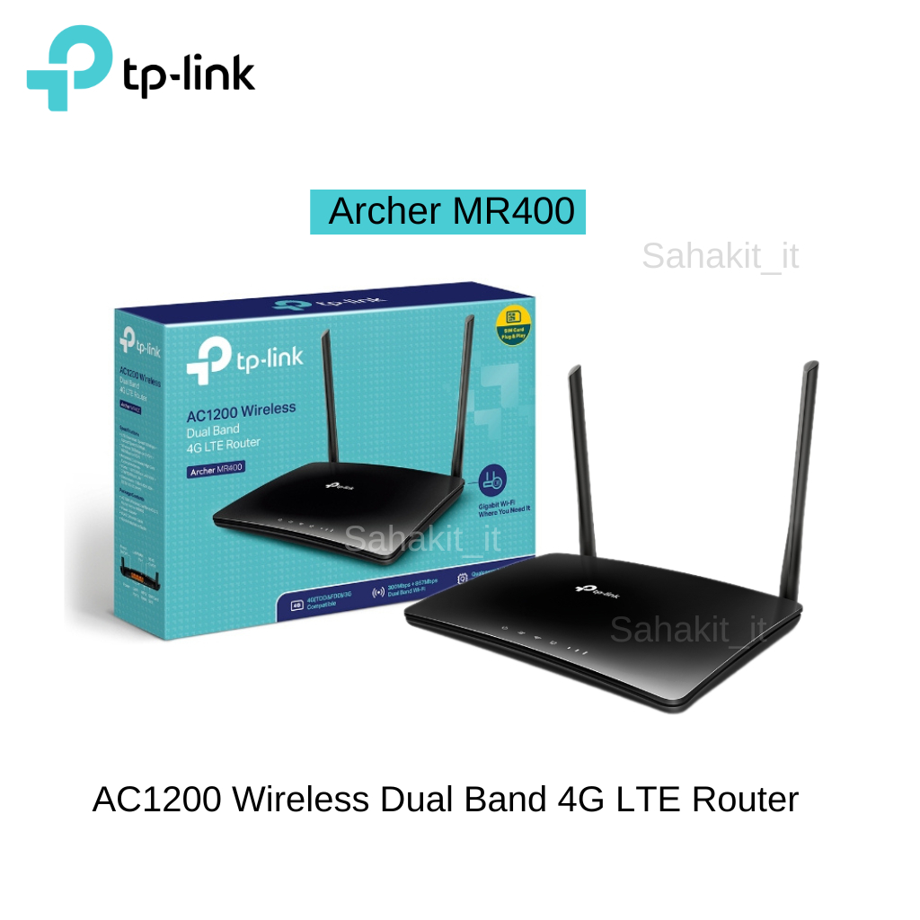 AC1200 Wireless Dual Band 4G LTE Router (Archer MR400) | Shopee Thailand