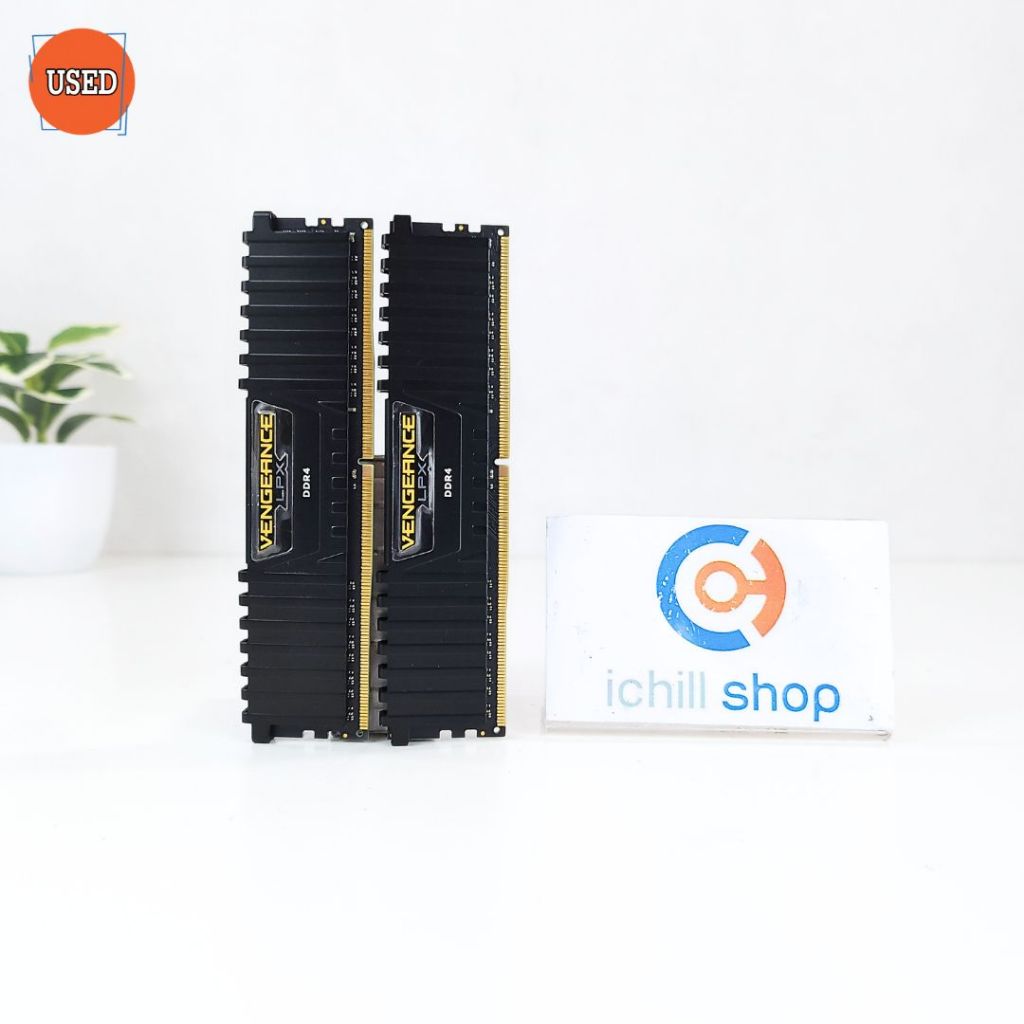 RAM (แรม) CORSAIR VENGEANCE LPX DDR4 16GB (8X2) 2400MHZ ประกัน ADVICE ...