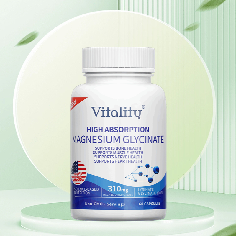 Magnesium Glycinate, 310 มก. ช่วยปรับปรุงคุณภาพการนอนหลับ ผ่อนคลาย ...