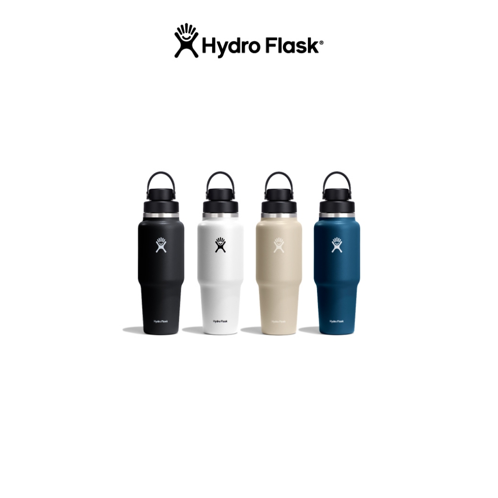HYDRO FLASK กระติกน้ำ WIDE MOUTH TRAVEL BOTTLE WITH FLEX CHUG CAP 32 OZ ...
