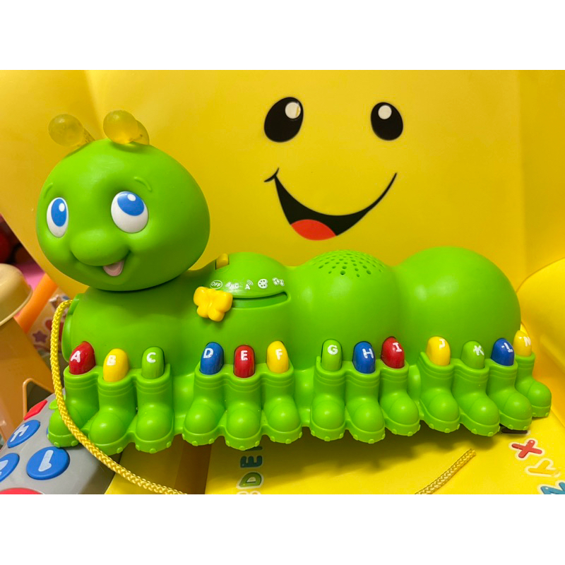 LeapFrog Alphabet Pal แท้💯หนอนสอนภาษา มือสองสภาพใหม่ มีเสียง มีไฟ มี ...