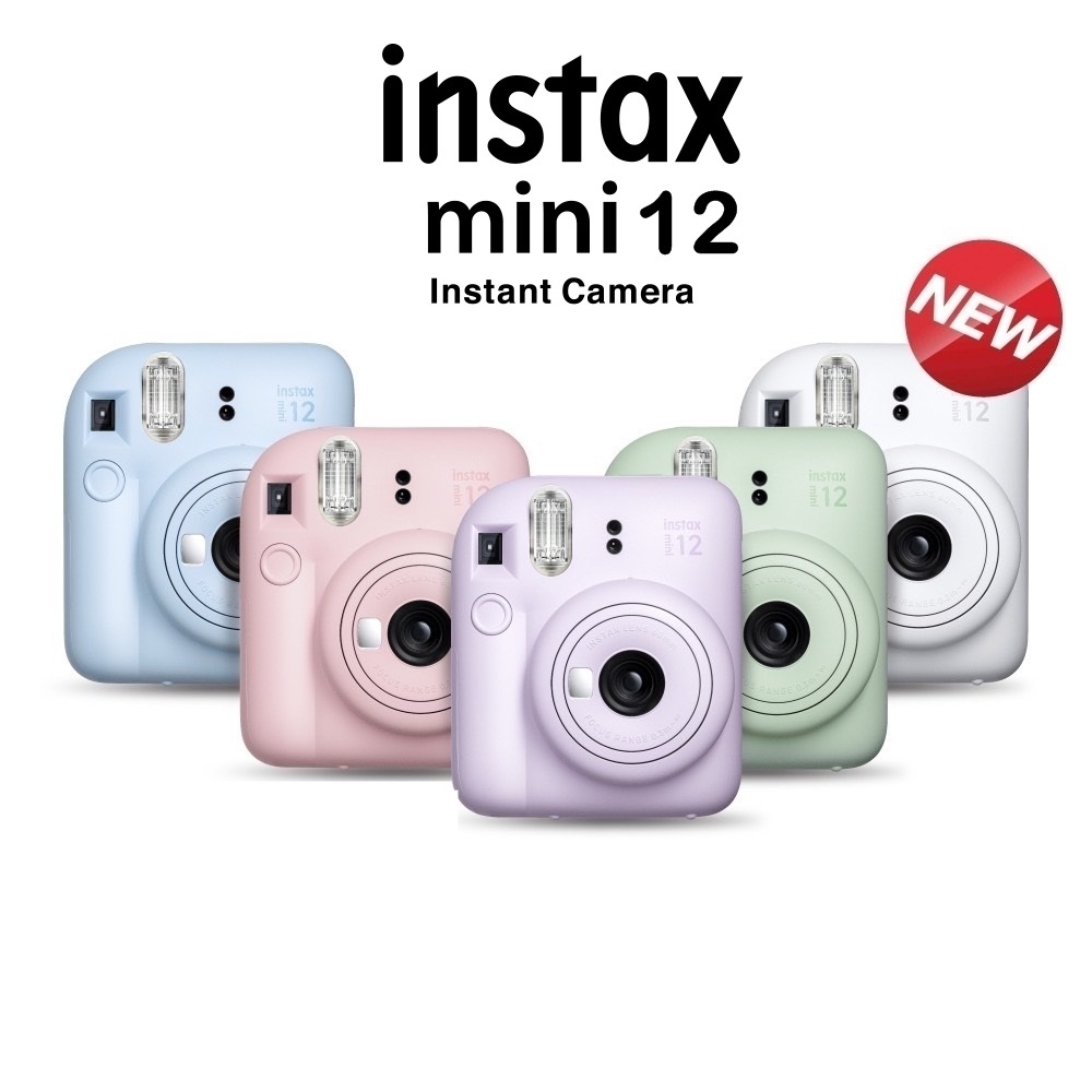 Fujifilm Instax Mini 12 Instant รับประกันศูนย์FUJIFILM | Shopee Thailand