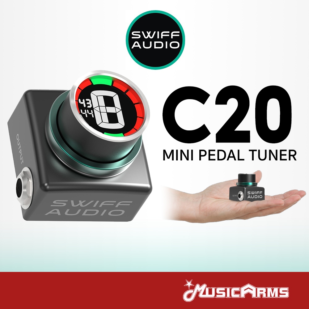 Swiff Audio C20 Smallest Pedal Tuner เครื่องตั้งสาย C20 Smallest Pedal ...