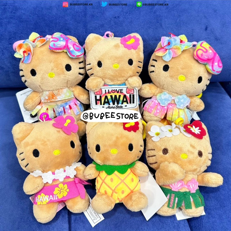 (ใช้โค้ดลด 20% สูงสุด 1000.-) พวงกุญแจ คิตตี้ฮาวาย Hello Kitty Aloha ...
