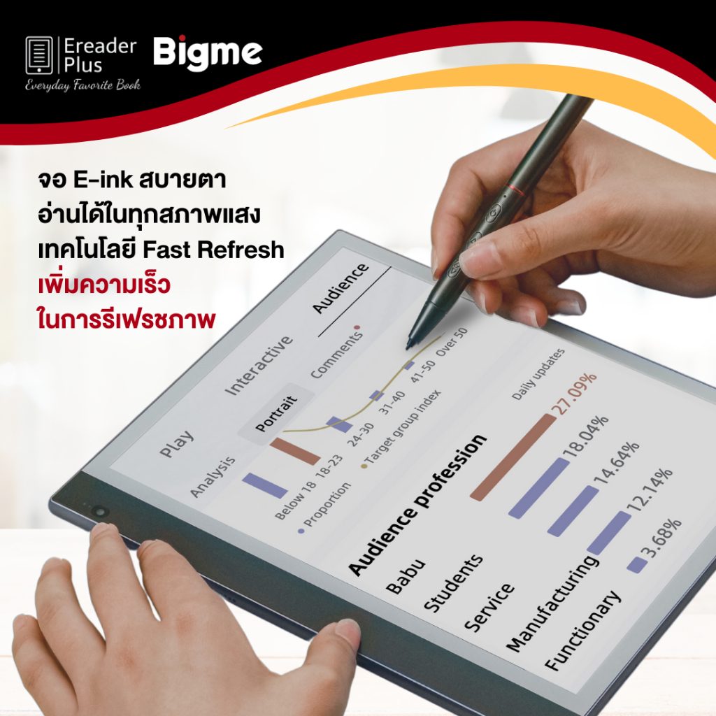 New E-reader Bigme InkNote Color+Lite จอสี 10.3 นิ้ว เครื่องอ่าน e-book บิ๊กมี สินค้าพร้อมส่ง ...