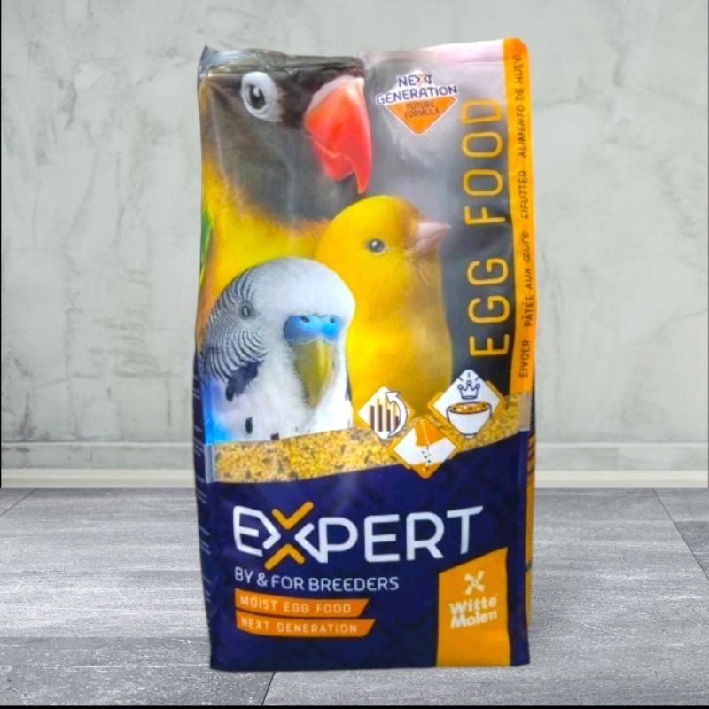 อาหารไข่ Expert Egg Food ขนาด 1 กิโลกรัม อาหารสำหรับนก มี3สูตร ให้ ...