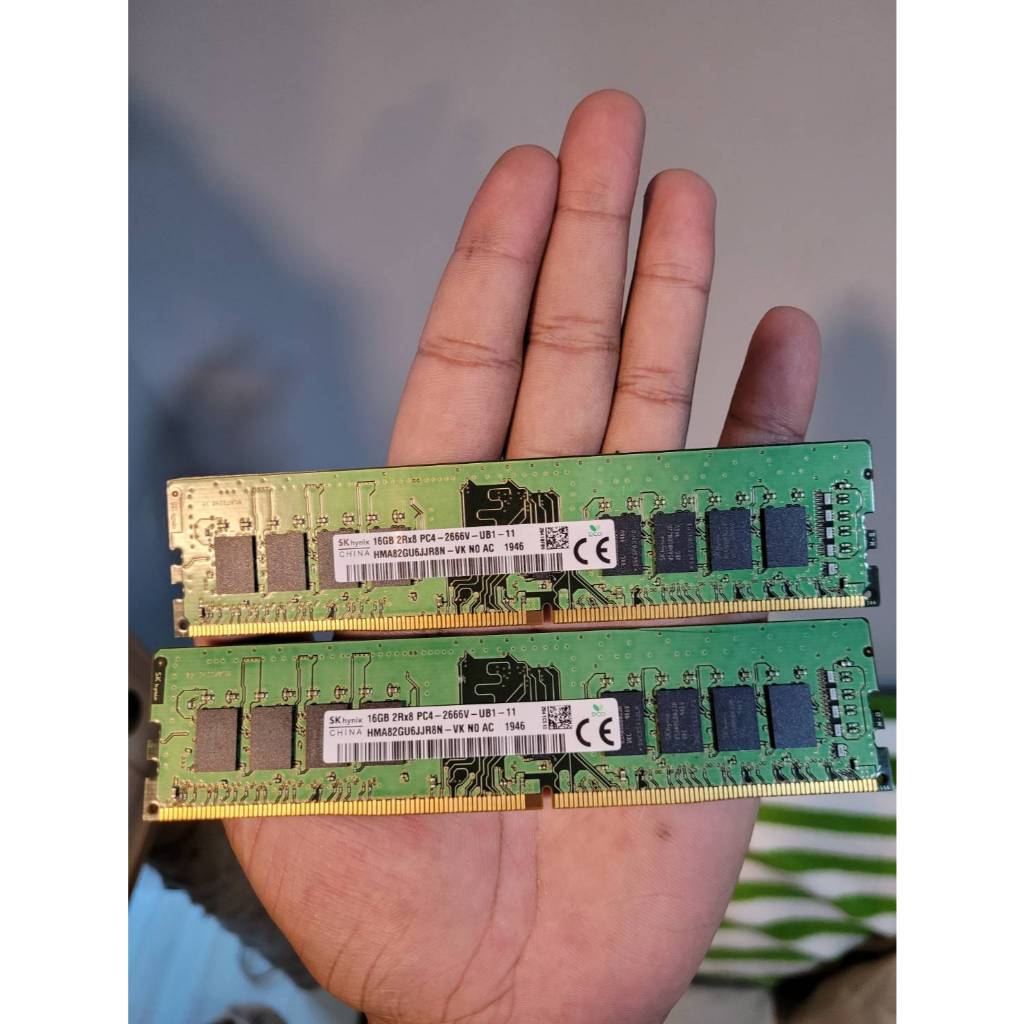 RAM 32GB BUS2666 16X2 DDR4 | Shopee Thailand