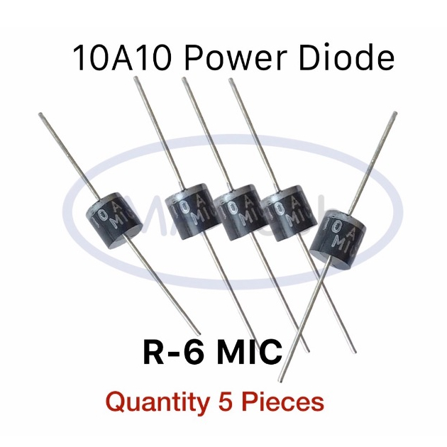 10A10 ไดโอด 10A10 Diode 10A1000V จำนวน 5 ชิ้น 5pcs Diode Power Diode R ...