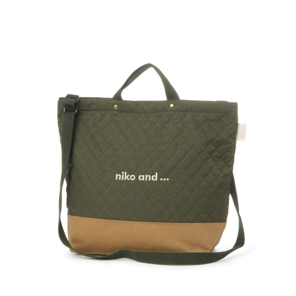 Original Niko Logo Quilted 2WAY Tote Bag [Niko Logo Tote] | Shopee Thailand