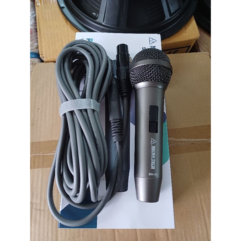 ไมค์สาย MICRO TECH SM-68 | Shopee Thailand