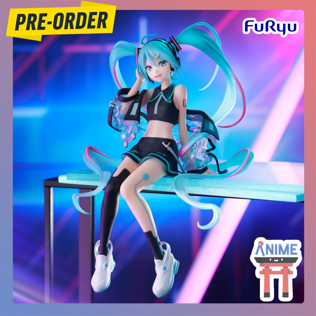 [พรีออเดอร์] Vocaloid - Hatsune Miku - Noodle Stopper Figure - Neon ...
