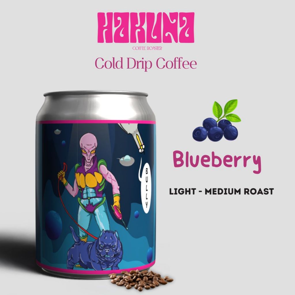 Hakuna กาแฟสกัดเย็นเข้มข้น บลูเบอร์รี่ Hakuna Cold Drip Blueberry ...