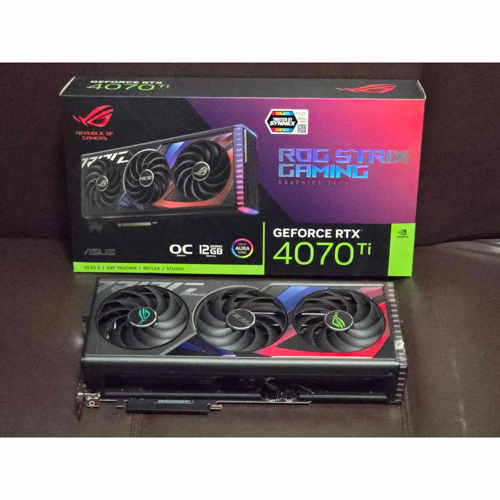 ASUS ROG Strix GeForce RTX 4070Ti OC Edition 12GB GDDR6X 192-bit ...