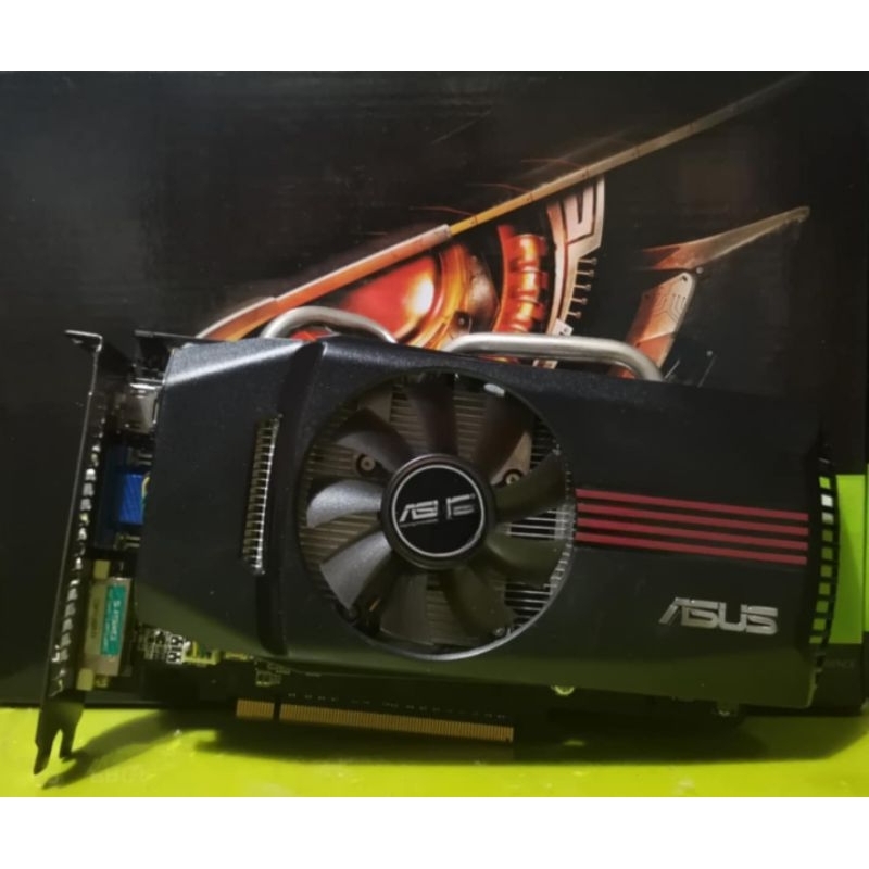 การ์ดจอ ASUS รุ่น Nvidia GTX 550 Ti 1GB DDR5 192bit ต่อไฟเลี้ยง 6 pin (no box) มือสอง ไม่มีกล่อง ...