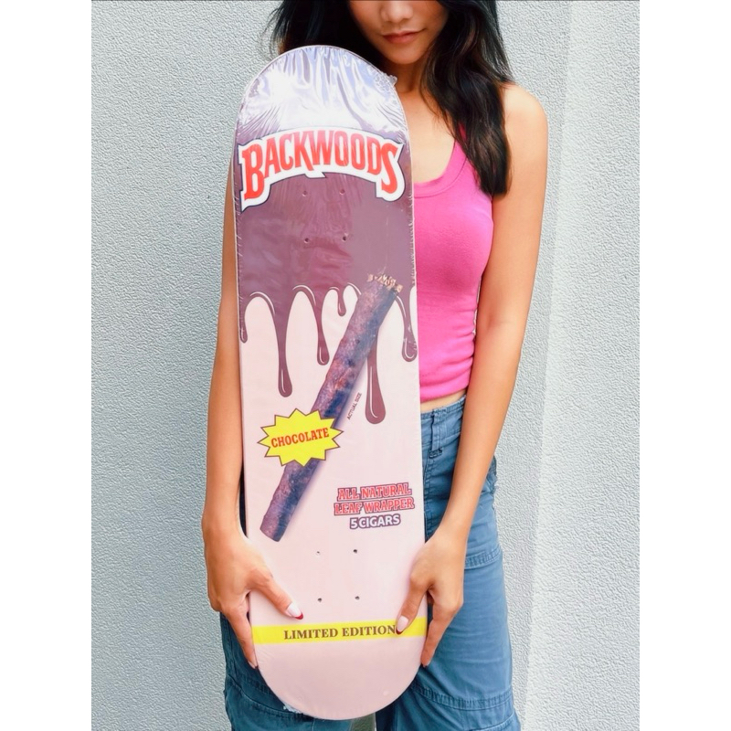 ‼️ ส่งเร็ว ‼️สเก็ตบอร์ลาย Backwoods (เฉพาะแผ่น) Custom Backwoods ...