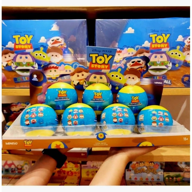 Minisoกล่องสุ่มโมเดลToy Story Collection ลิขสิทธิ์แท้ | Shopee Thailand