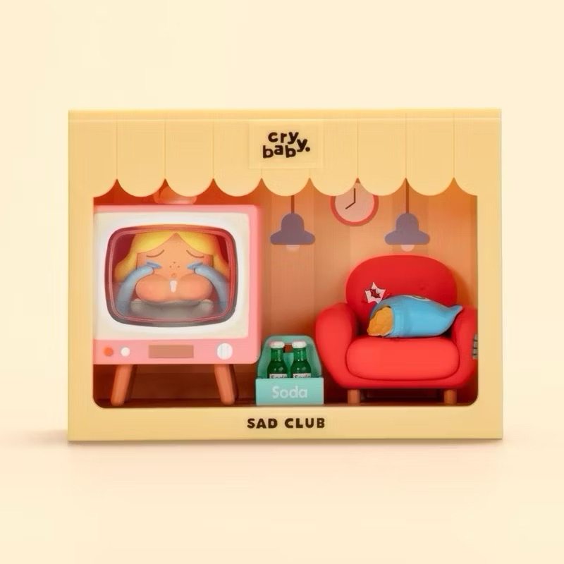 (พร้อมส่ง) CRYBABY Sad Club(ตัว Secret) | Shopee Thailand
