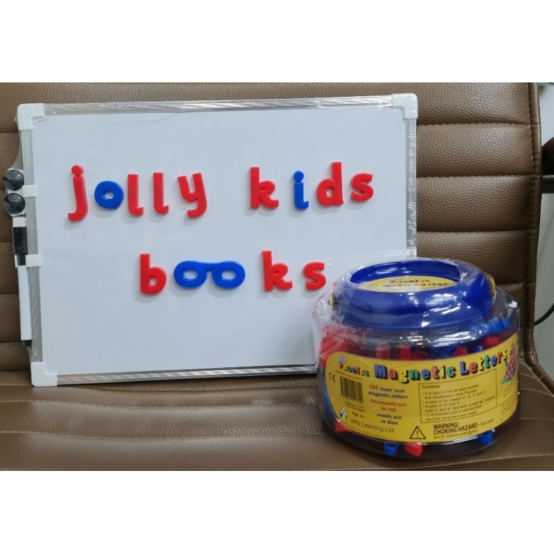 ชุด Jolly phonics Magnetic Letters + Magnetic white board ตัวอักษรภาษา ...