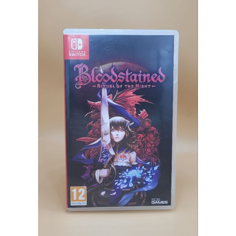(มือสอง) มือ2 เกม Nintendo Switch : Bloodstained Ritual of The Night ...