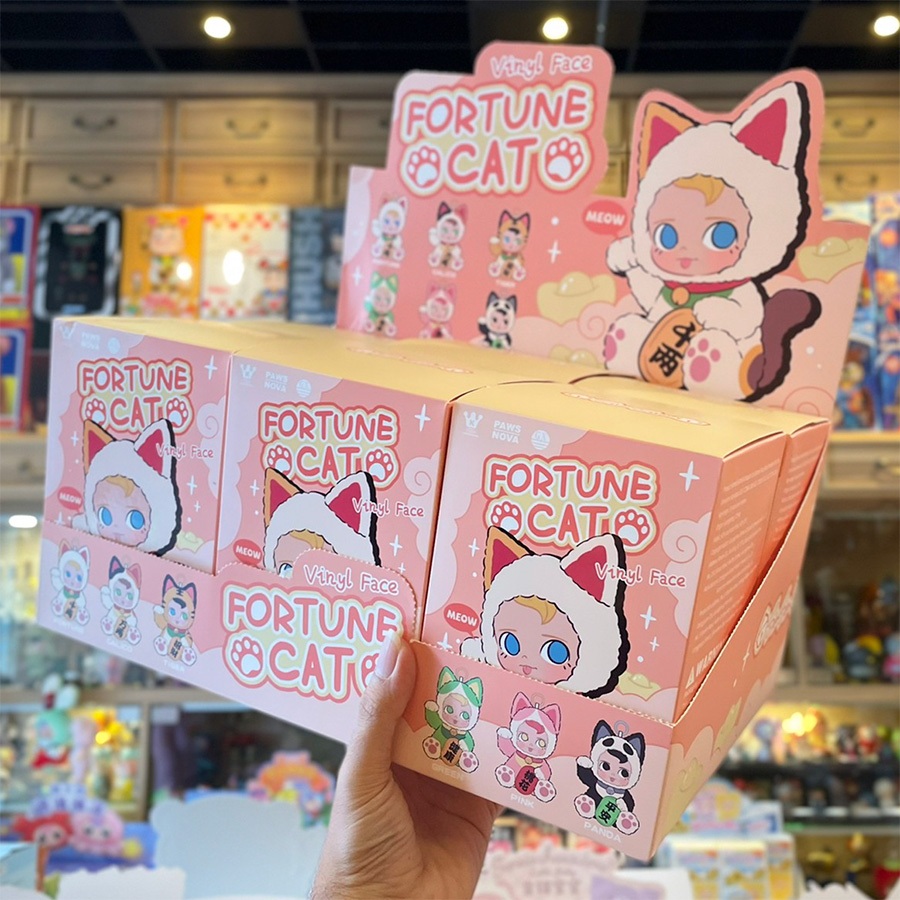 gachabox SAM SAM Fortune Cat Vinyl Face แบบสุ่ม ของแท้ พร้อมส่ง ...