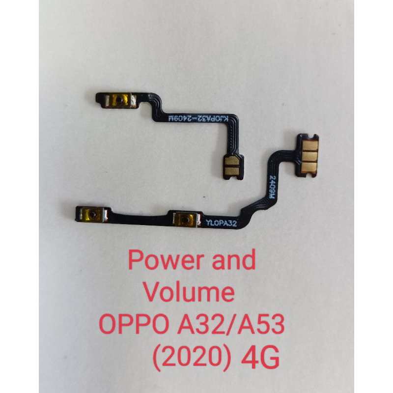 สวิทช์ปิดเปิดและเพิ่มลดเสียง power and Volume Oppo A32 /A53 (2020) 4G ...