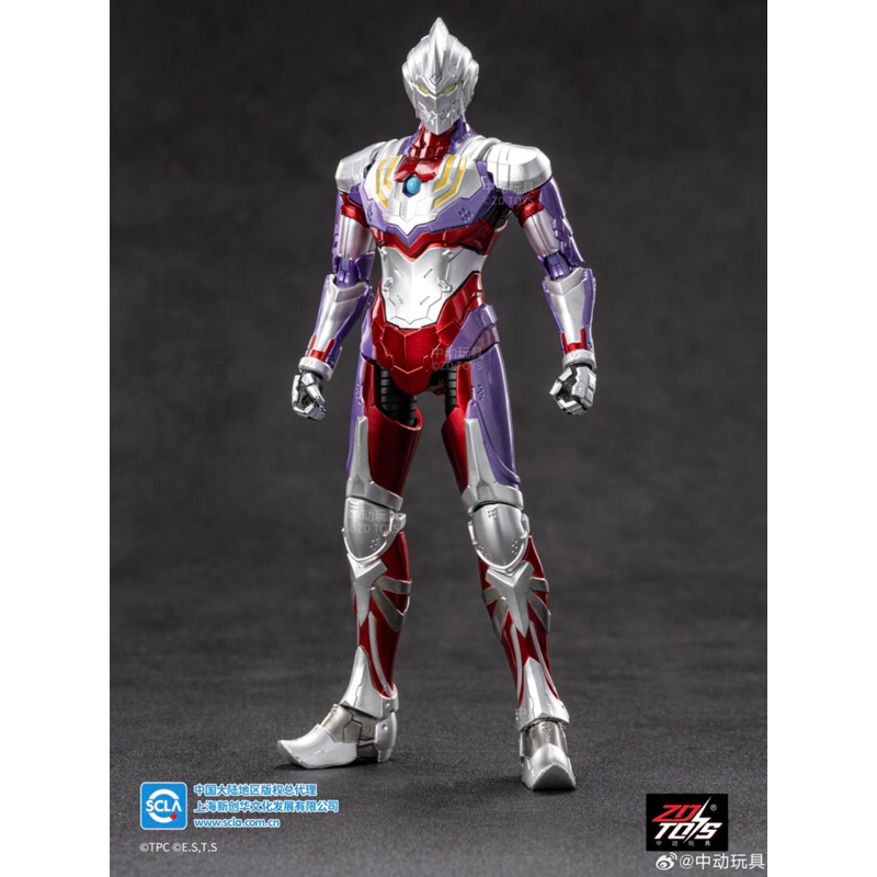 Netflix Ultraman Suit Tiga ZD TOYS 1/10 Action Figure 18 cm | Shopee ...