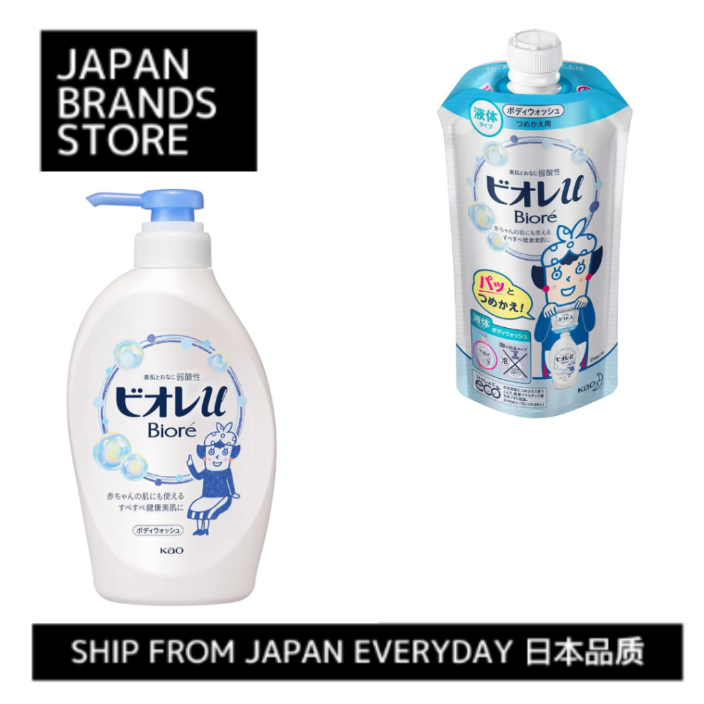 [Ship from Japan Direct]Biore u Rg Body Wash 480ml/Refill 340ml/[เรือจากญี่ปุ่นโดยตรง] Biore u ...