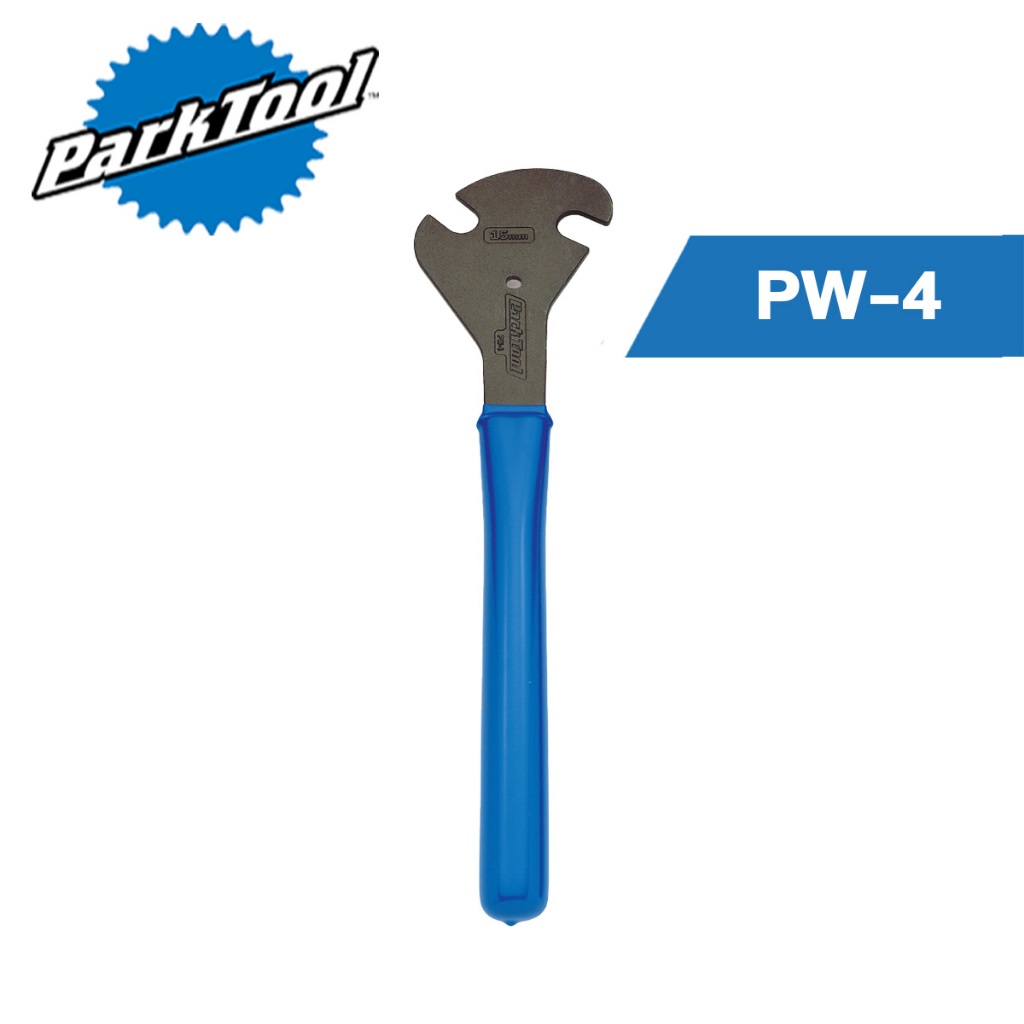 Park Tool PW-4 ประแจถอดบันไดจักรยาน ช่องประแจถอดบันไดจักรยานมีทั้งหมด 2 ช่อง ขนาด 15 มม. 35 องศา ...