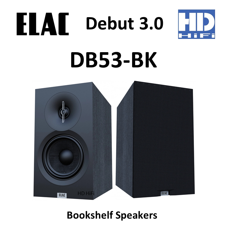 ELAC Debut 3.0 DB53-BK Bookshelf Speakers | Shopee Thailand