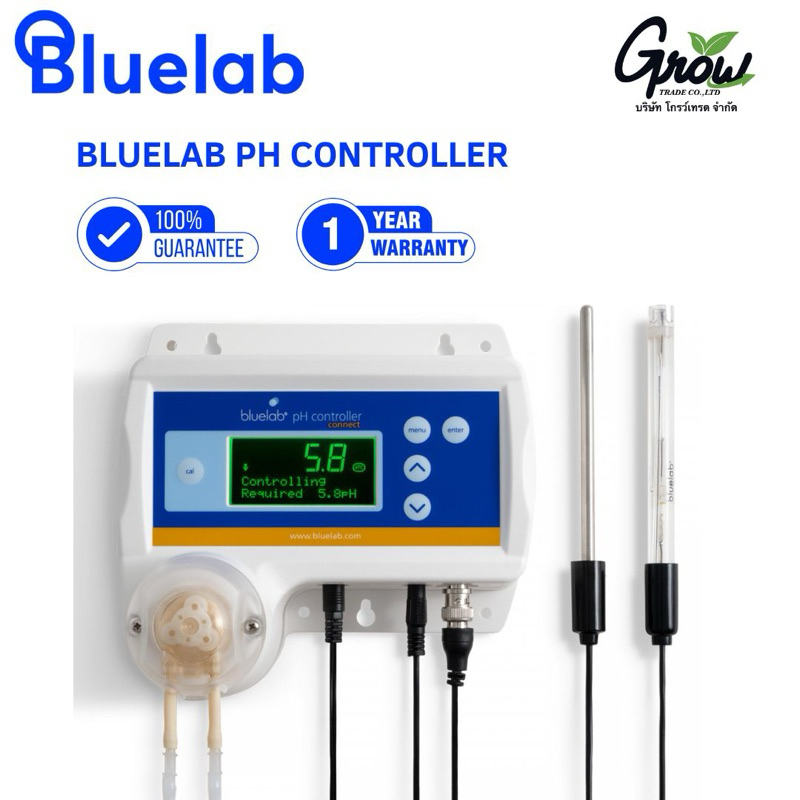BLUELAB PH CONTROLLER เครื่องวัดค่าและปรับค่า pH ให้กับคุณโดยอัตโนมัติ ...