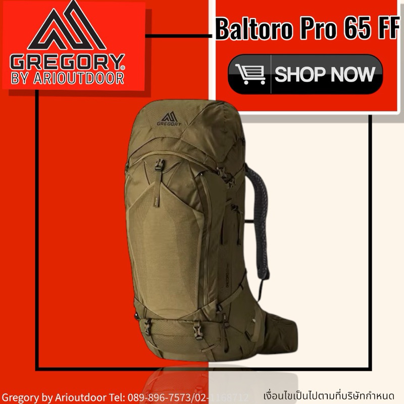 Gregory Baltoro 65 FF Pro Medium Crocodile Green | Shopee Thailand