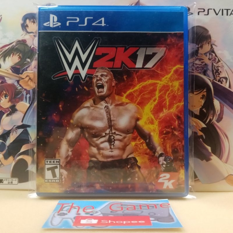 (PS4) เเผ่น เกมส์ PS4 - PS5 WWE 2K17 (ภาษาอังกฤษ) English ZONE ALL ...