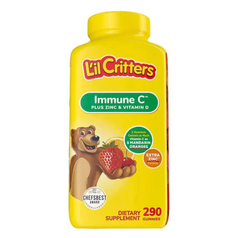 （Exp.11/2025）L'il Critters Gummy Vites Immune C (290 Gummies) | Shopee ...