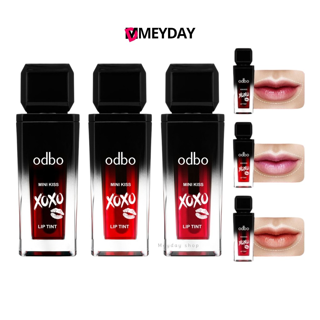 (OD563) odbo ลิปทินต์แบบจุ่ม โอดีบีโอ มินิ คิส เอ็กซ์โอเอ็กซ์โอ Mini Kiss XoXo Lip Tint | Shopee ...
