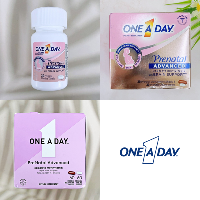 [One A Day®] Prenatal Advanced Complete Multivitamin with Brain Support ...