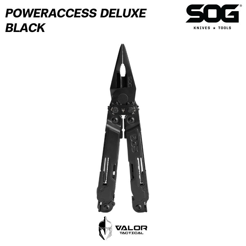 SOG - Power Access Deluxe [Black] เครื่องมือมัลติทูล สีดำ 21แบบ ...