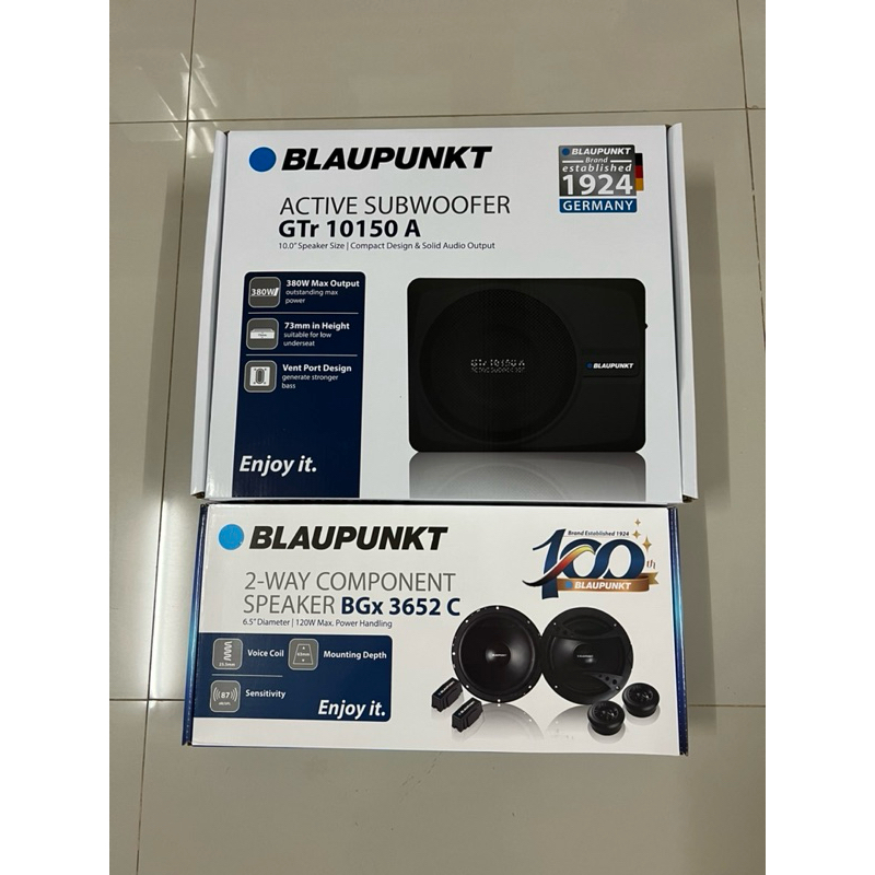 ชุดละ 6500บาท 10“ Subbox พร้อม6.5”แยกชิ้น ยี่ห้อBlaupunkt Subbox 1ตัว 6.5“ 1ชุด ติดรถยนต์ ...