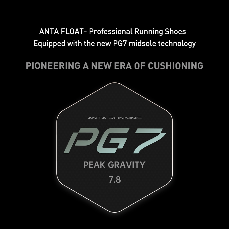 ANTA FLOAT PG7 รองเท้าวิ่งคุชชั่นผู้ชาย 2E Widefoot รองเท้ากีฬา ...